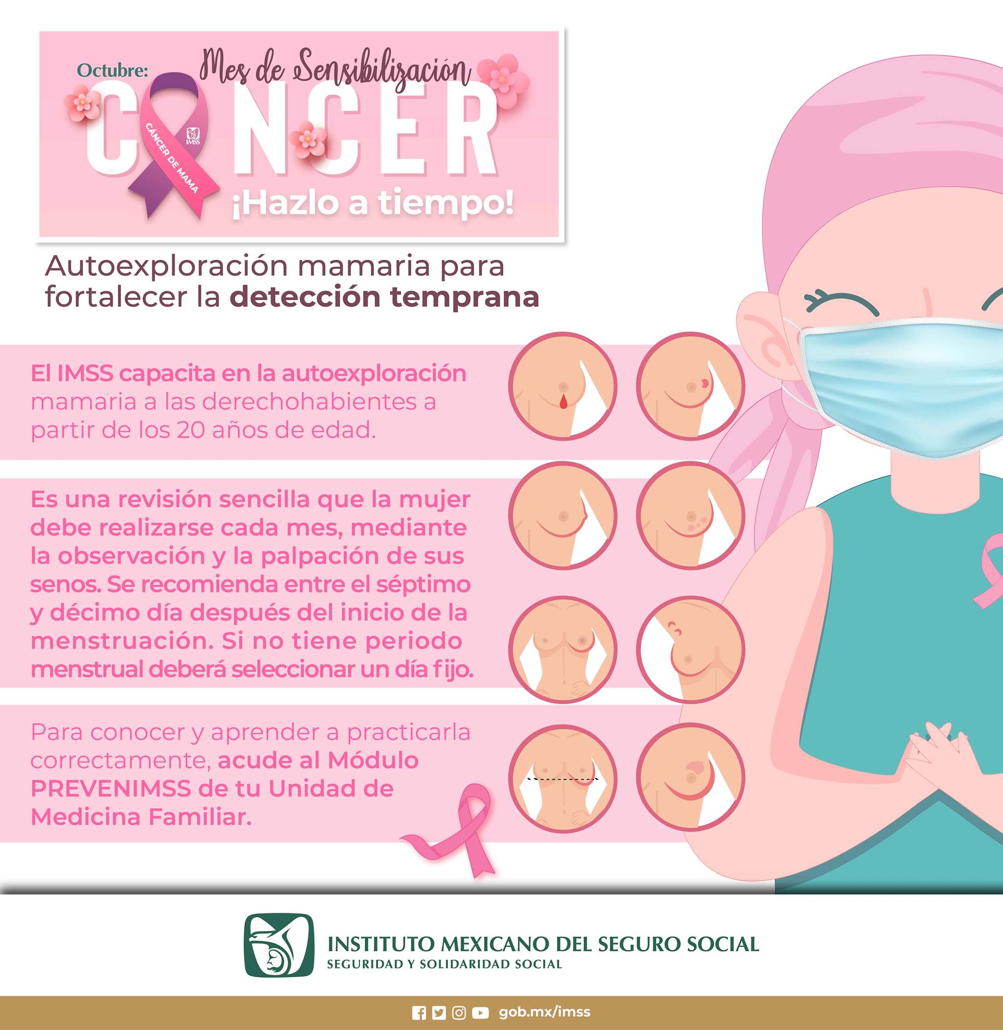 Autoexploración en mujeres para detección oportuna del cáncer de mama ...