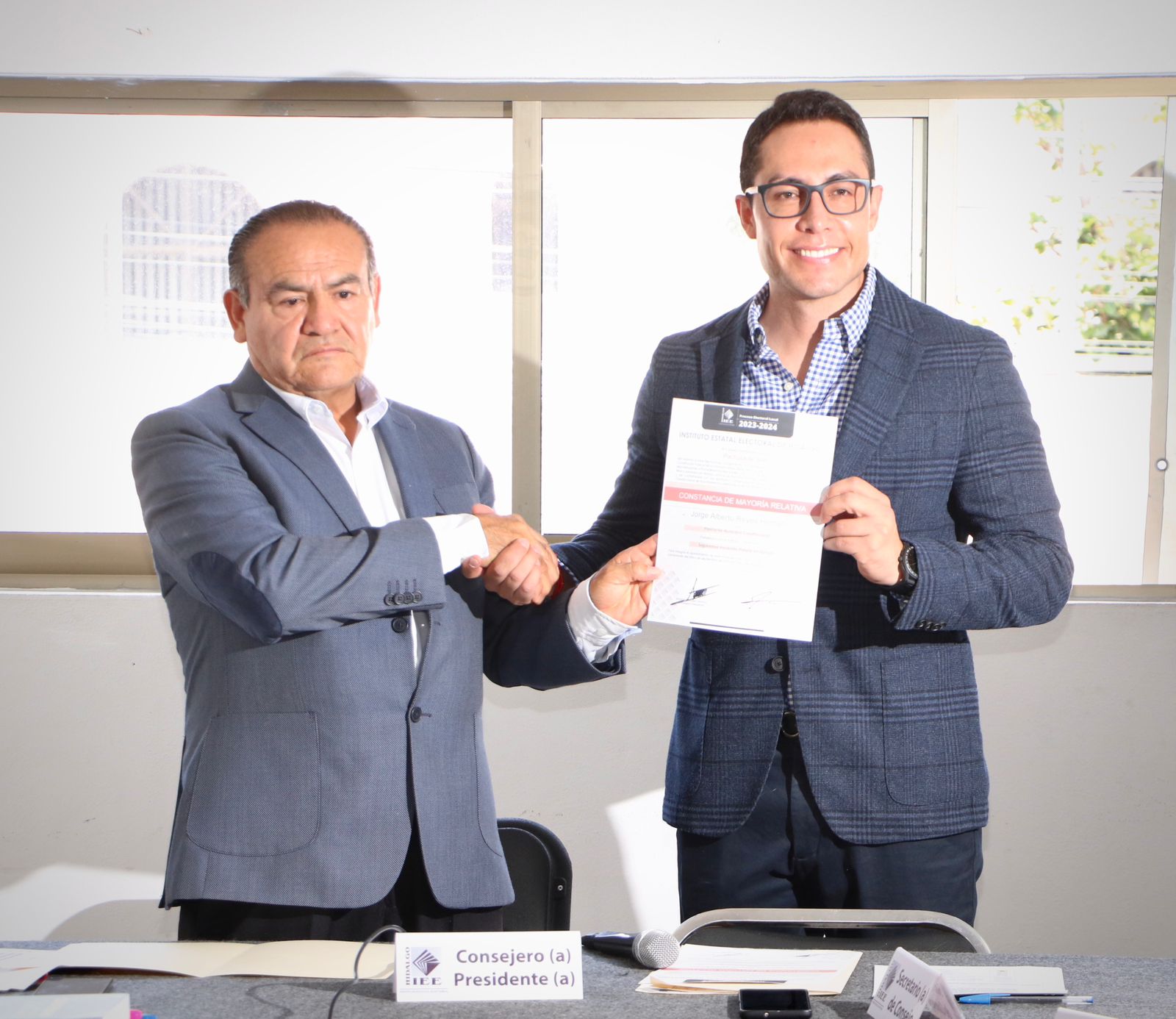 Jorge Reyes Recibe Constancia De Mayoría Como Alcalde Electo De Pachuca
