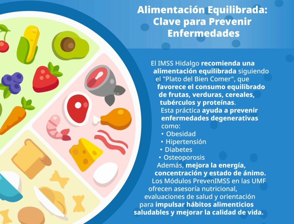 IMSS sugiere alimentación saludable para mejorar calidad de vida – El ...