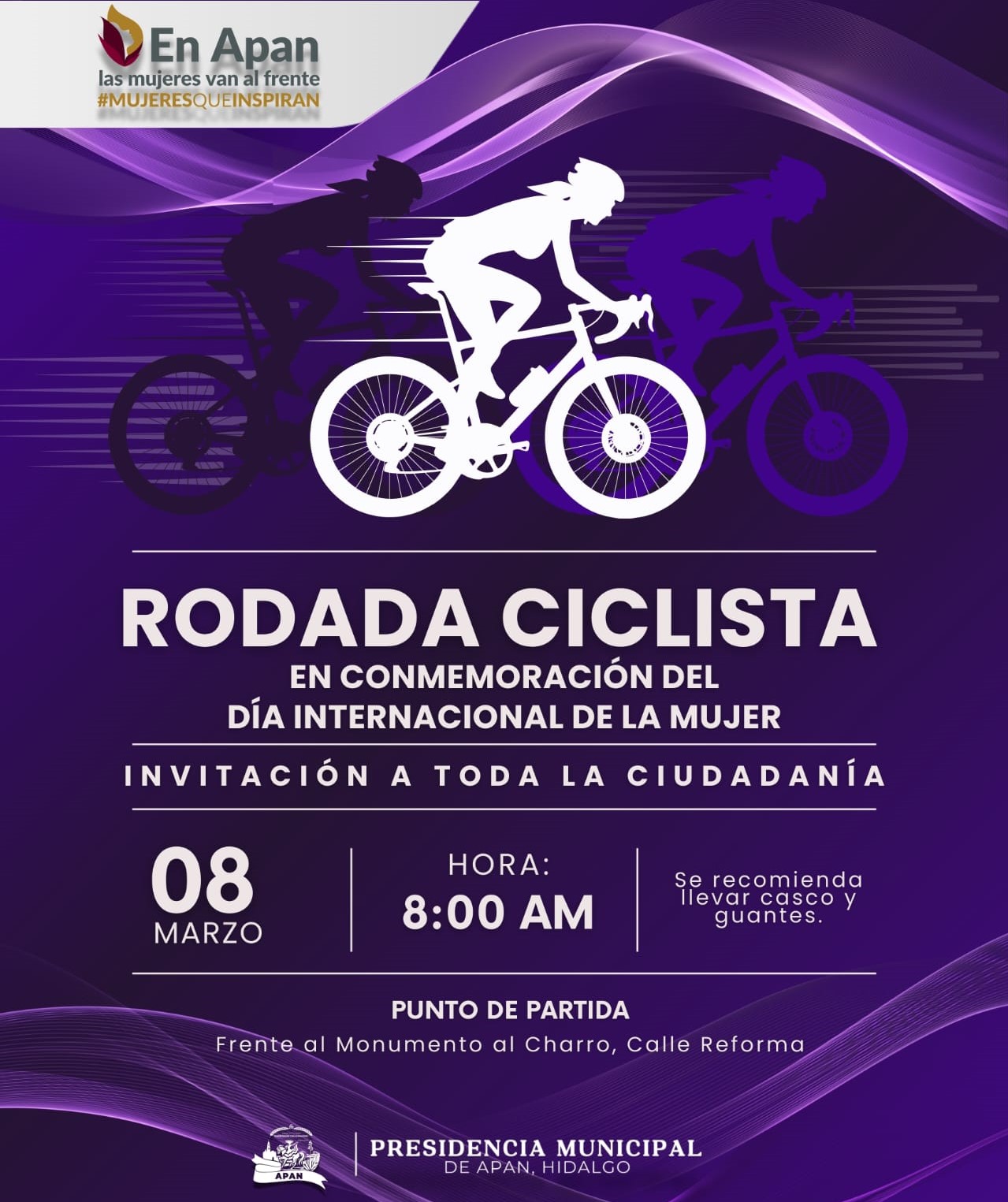 Rodada Ciclista para conmemorar El Día Internacional de la Mujer – El ...